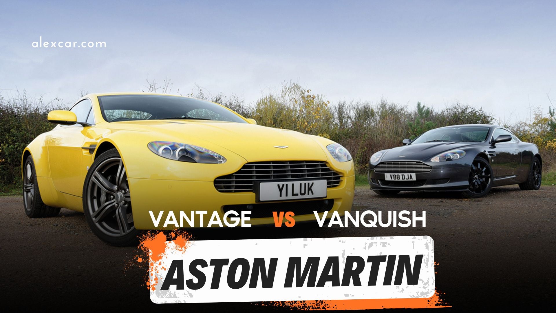 Aston Martin Vantage vs Vanquish - Comparison for Luxury Sports Car En