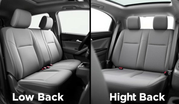Low Back vs High Back Seat Covers: Differences, Benefits & How to Choose