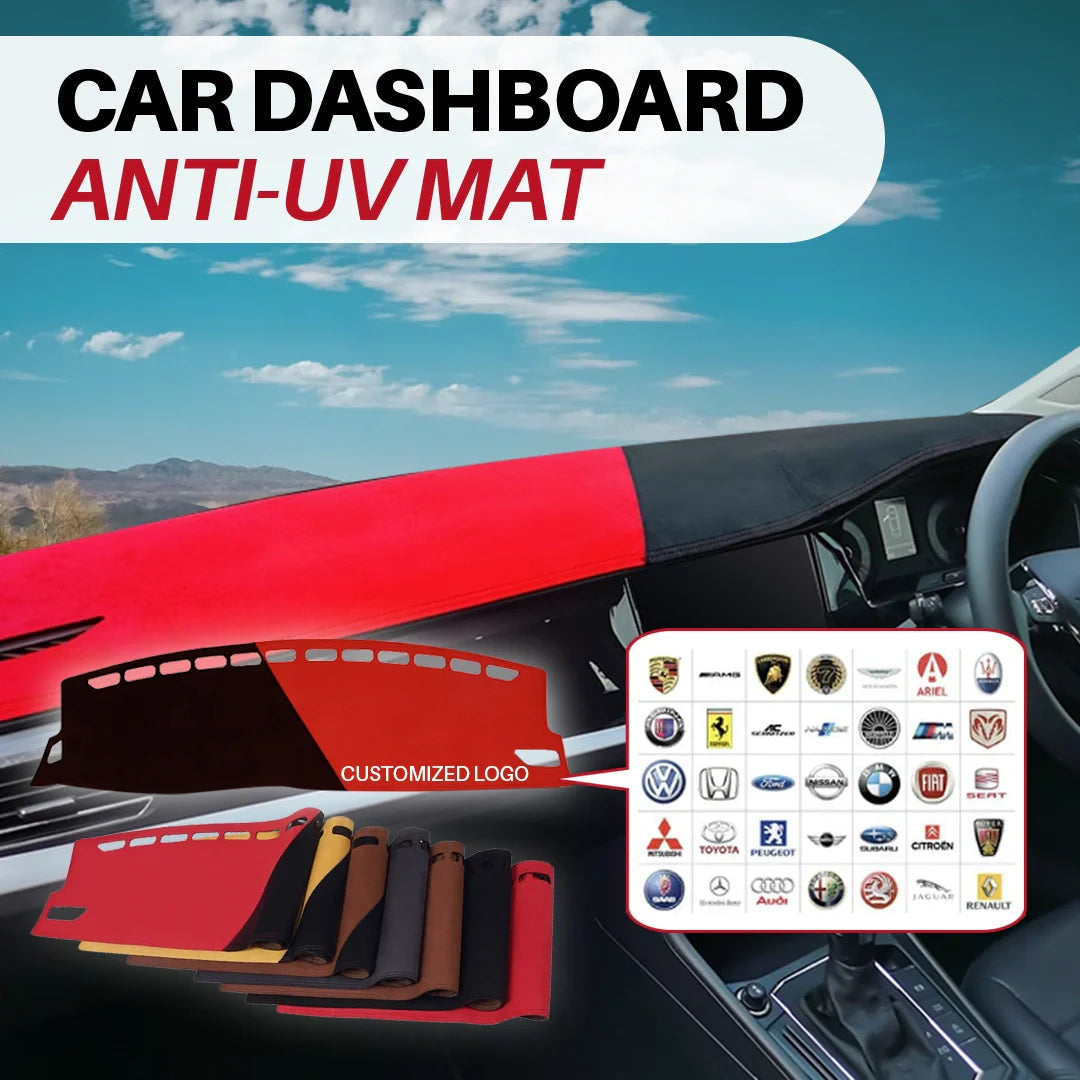 Apex Dash Mat Cover For Sedan, Hatchback, SUV, MPV, Truck, etc Custom