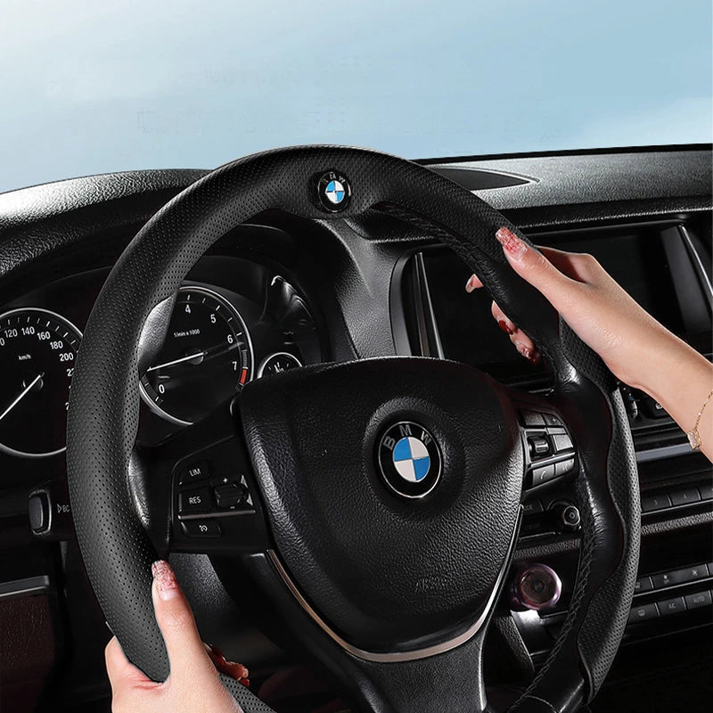 Nexi Customized Car Logo Breathable Ultra-thin 5D Leather & Carbon Car
